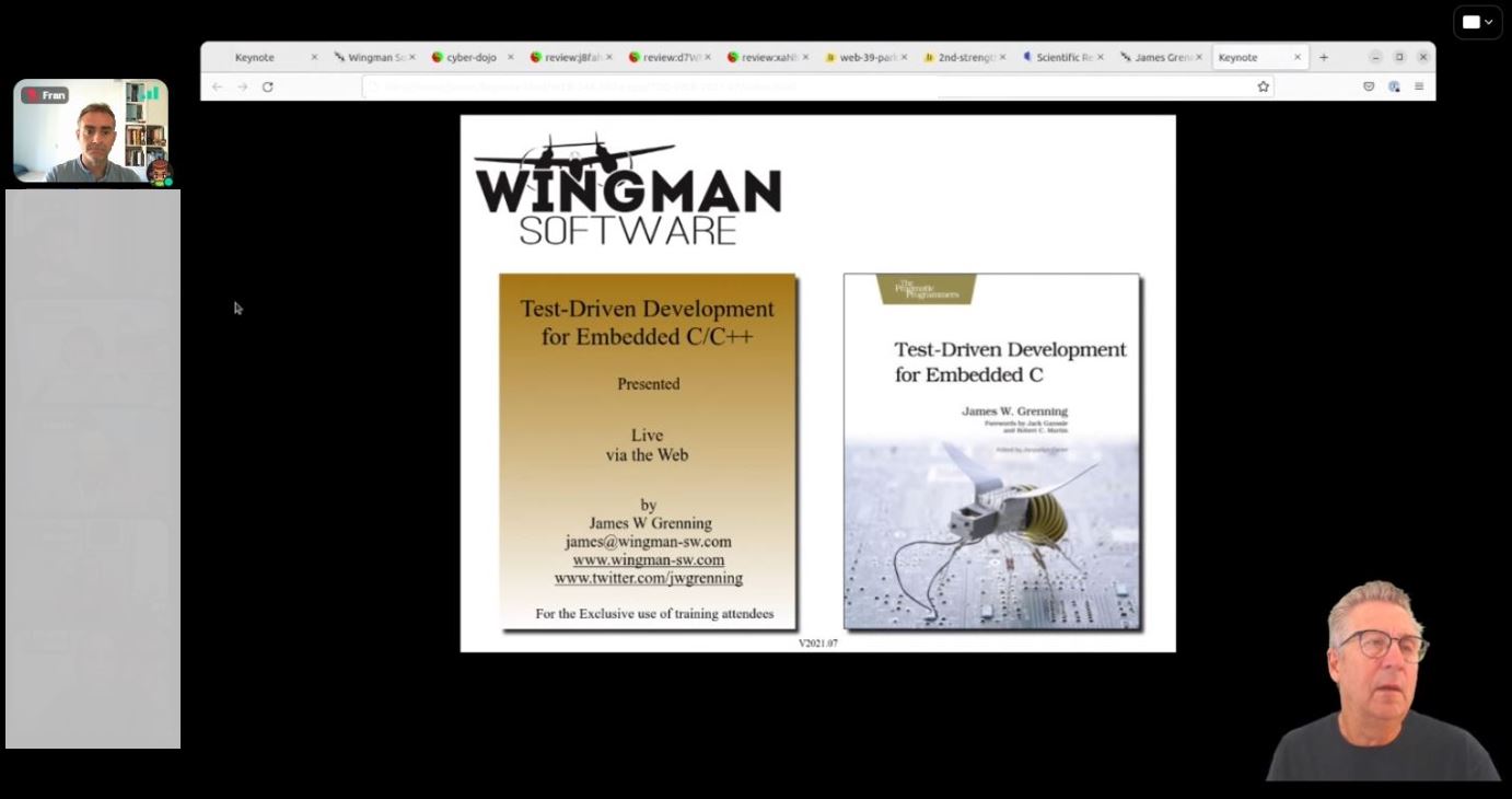 Lessons learnt from James Grenning's TDD For Embedded courses – Fran Climent